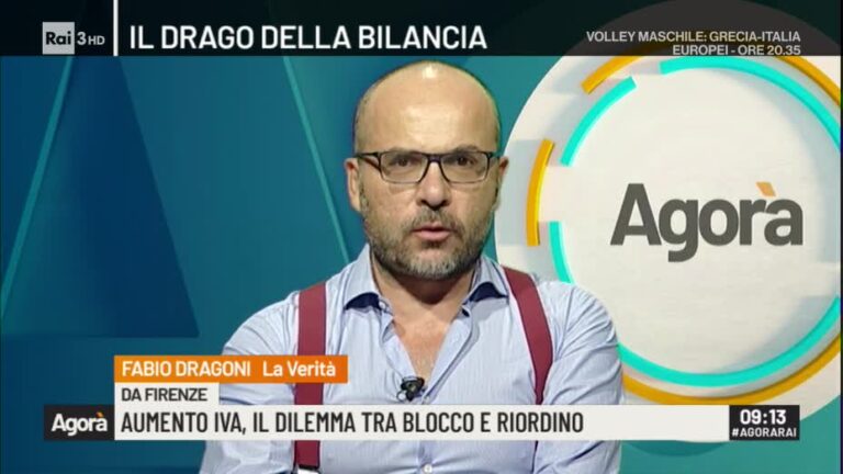 Dragoni dice la verità ad Agorà.. e viene tacitato dai demagoghi