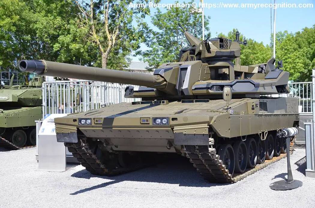 Presentato il dimostratore del futuro carro franco tedesco, l'EMBT
