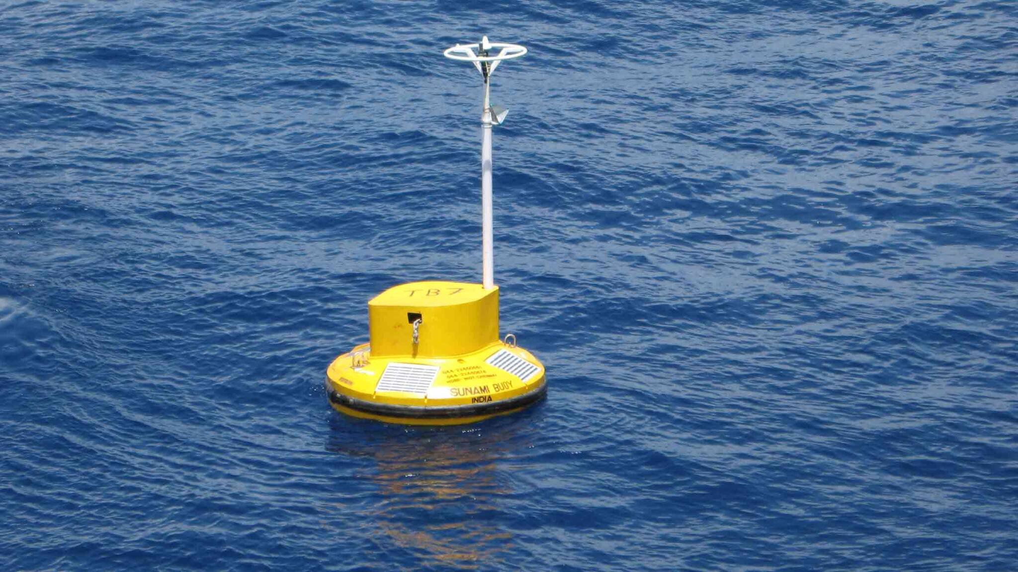 A deep-sea buoy at the center of the dispute over ownership of the sea ...