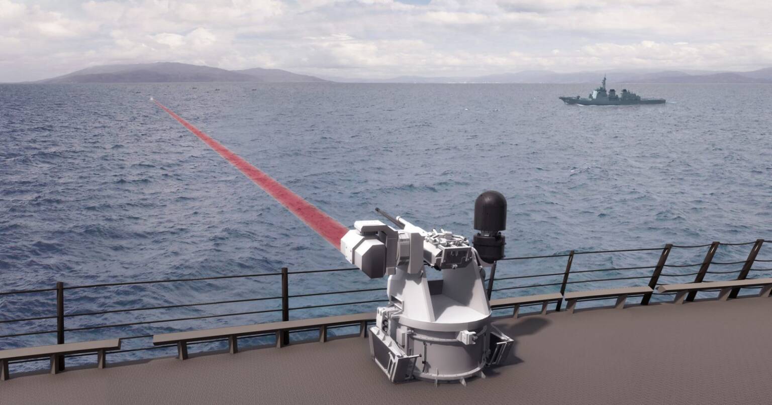 La Marina USA sta testando il laser HELIOS su un cacciatorpedieniere ...