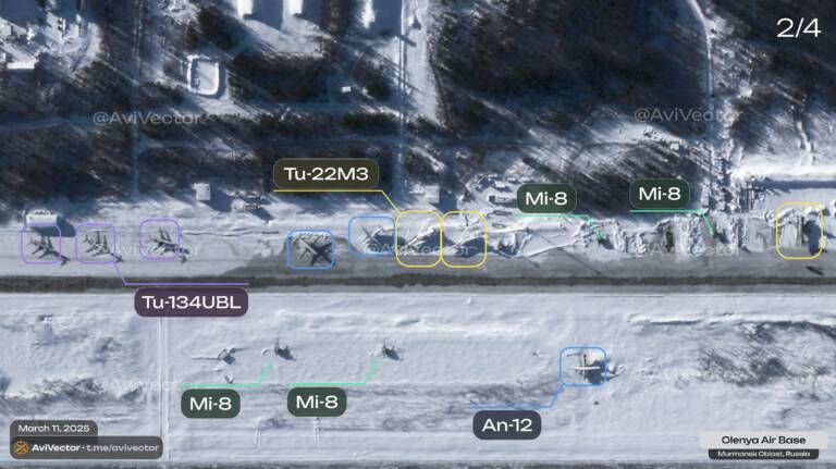 Russia is concentrating strategic bombers at a base in the North ...