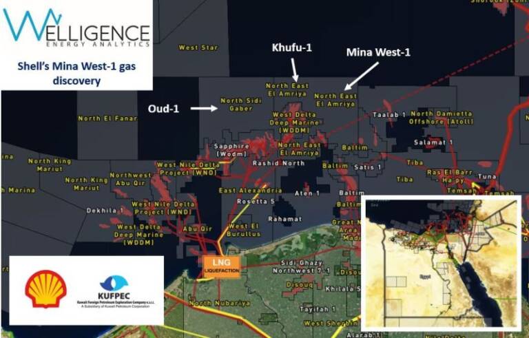 Shell, nuovo giacimento gas in Egitto per la sicurezza energetica