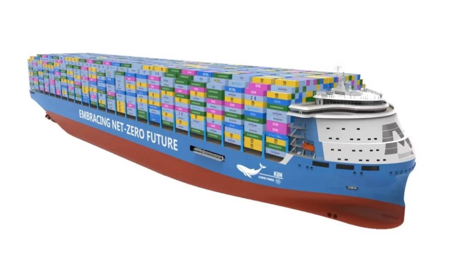 China continues to push forward: a mega nuclear cargo ship powered by a ...