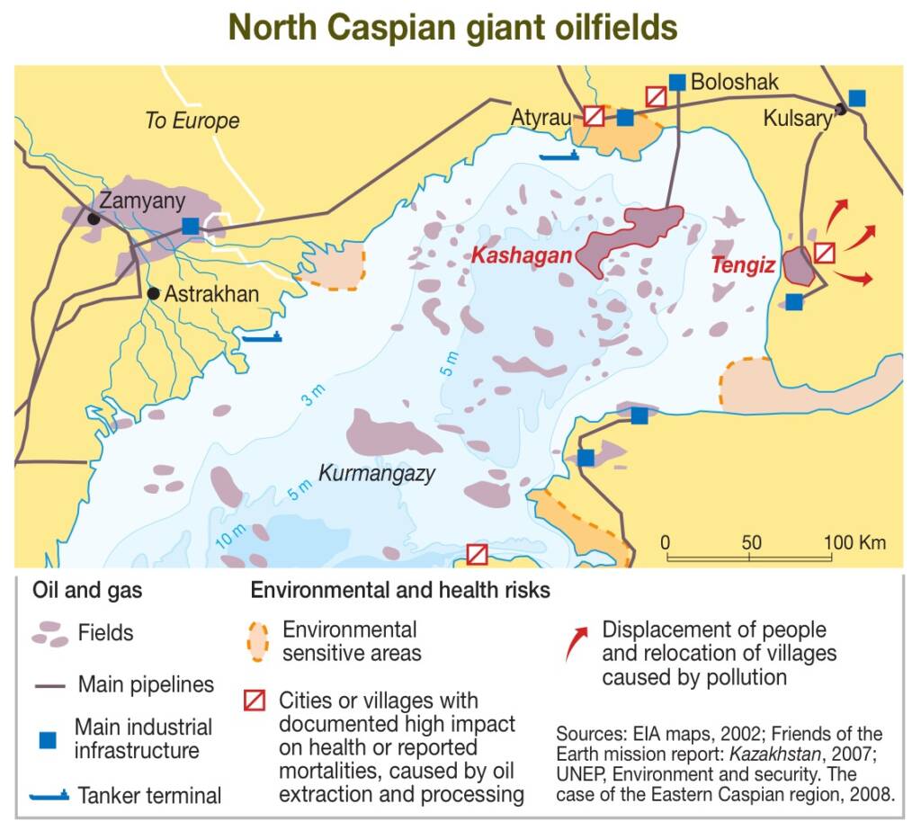 Kazakh crude oil is shifting toward China: drones at the CPC terminal ...
