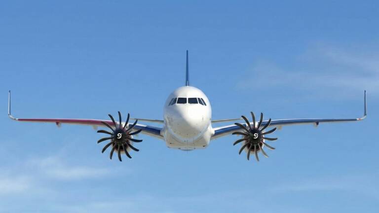 Airbus unveils the A320's successor: folding wings, open-fan engines ...