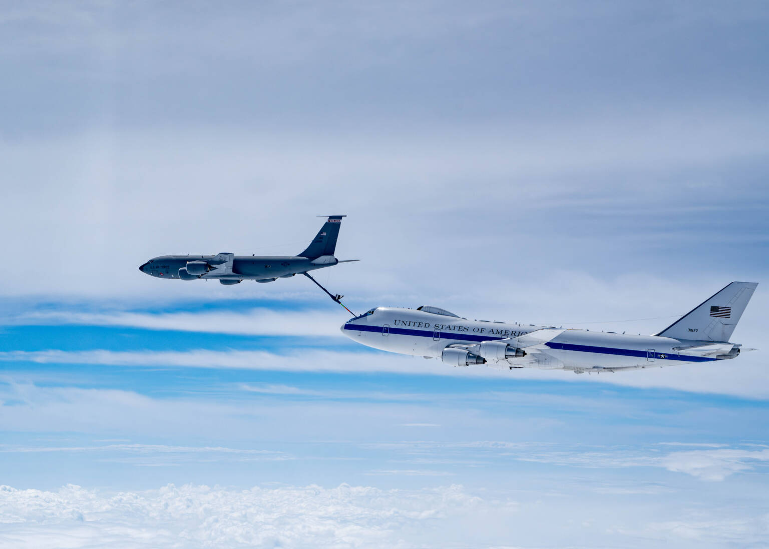 E-4B "Doomsday Plane" spotted over Los Angeles: first sighted in 51 ...