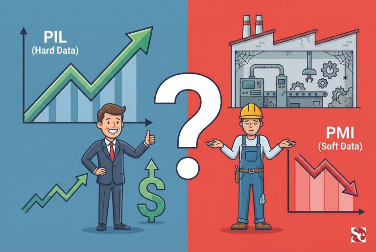 USA: Economic schizophrenia. "Hard" GDP holds up, but "soft" PMI ...