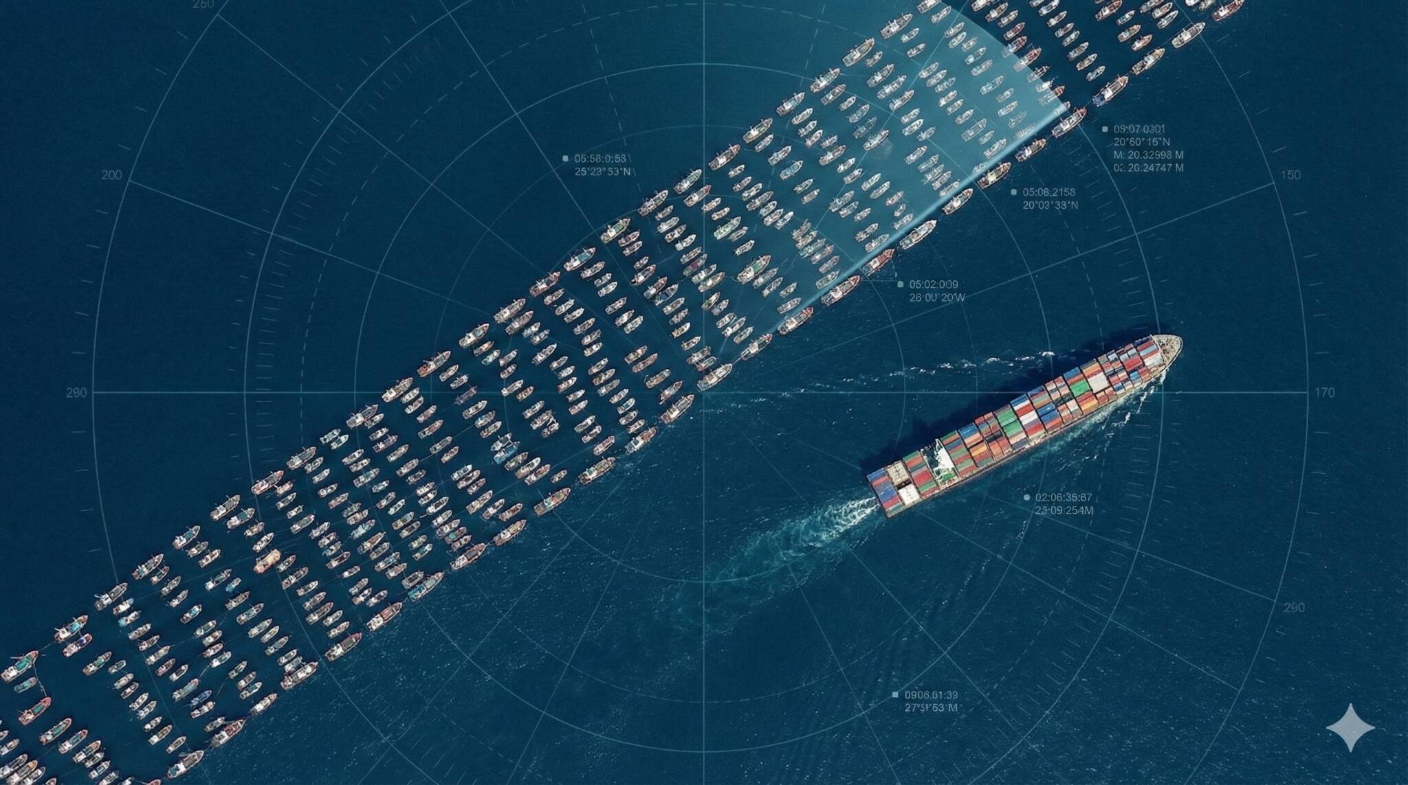 The Floating Great Wall: China mobilizes thousands of fishing boats to ...