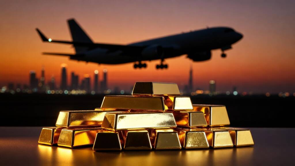 Gold: If missiles block flights, Dubai stays grounded and bullion soars ...